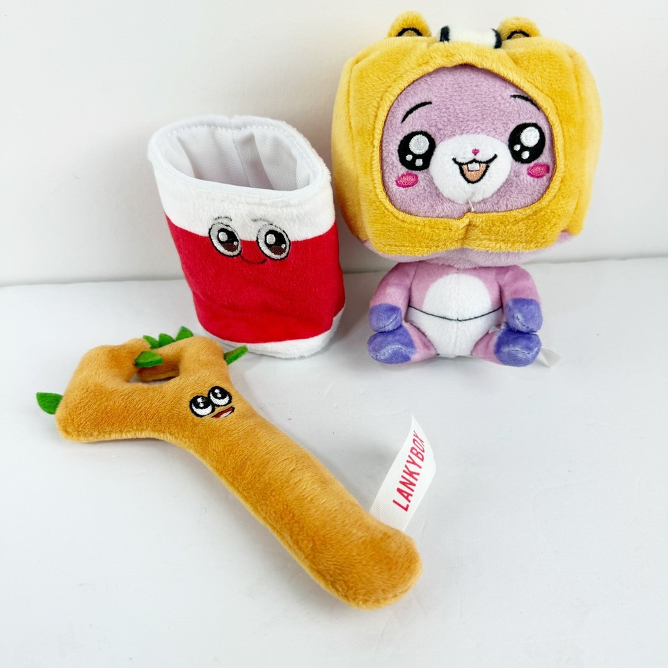 Lanky Box 5”-6” Plush Lot Sticky Canny Foxy Cyborg Sharky Baby Foxy | eBay