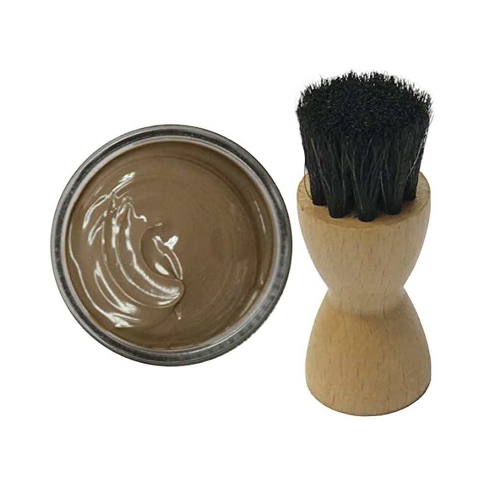 50ml Shoe Boot Wax Polish Cream - High Shine Polish With Application ...