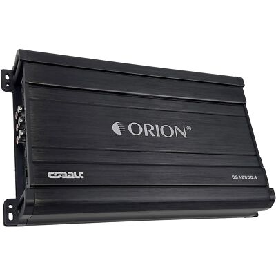 2000 Watts MAX 4-Channel Class A/B Amplifier ORION COBALT Series ...