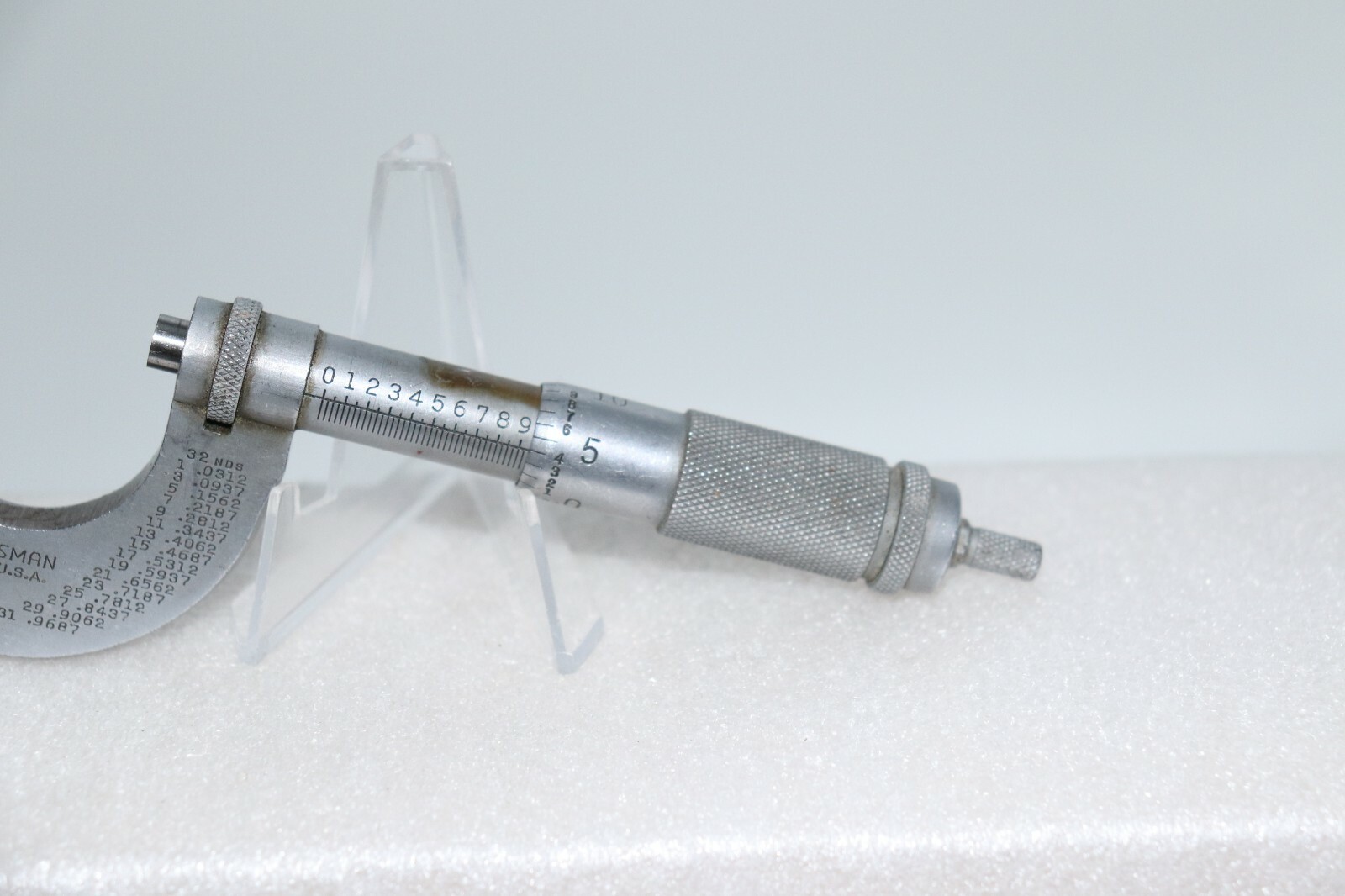 Vintage Sears Craftsman 0-1” Micrometer Made In USA 32nds./64ths. | eBay