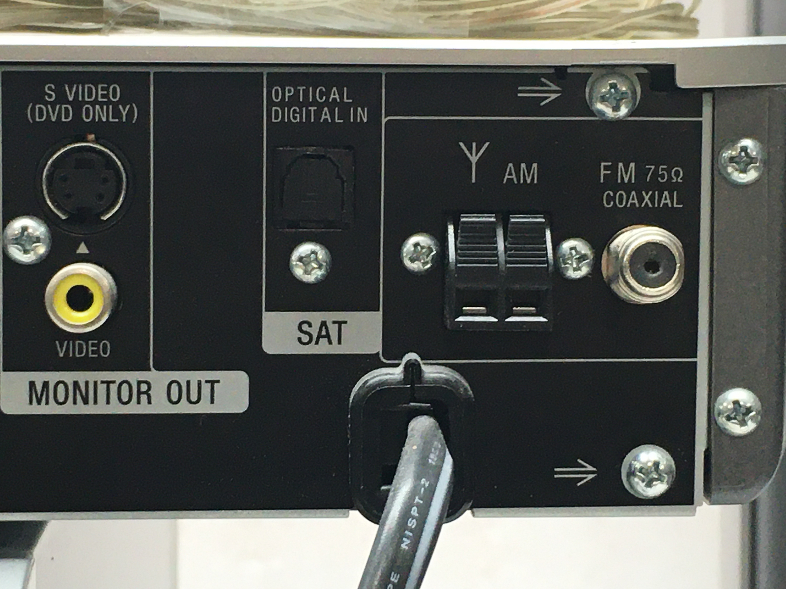 Sony Ss-ws12 Silver Double 6" Cone Type Woofer Bass Subwoofer Speaker ...