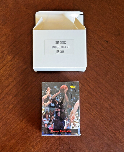 1994 Classic NBA Draft Basketball Factory Sealed Complete Set SHAQ, G ...