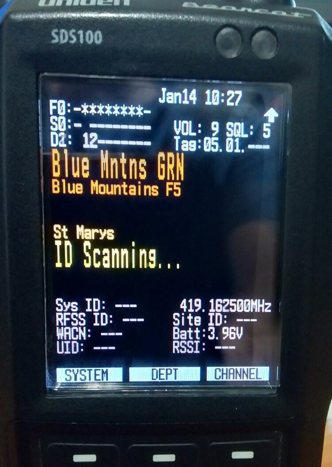 Uniden USDS100 NSW PSN (GRN) SD card update - Updated 17.09.2025 | eBay ...