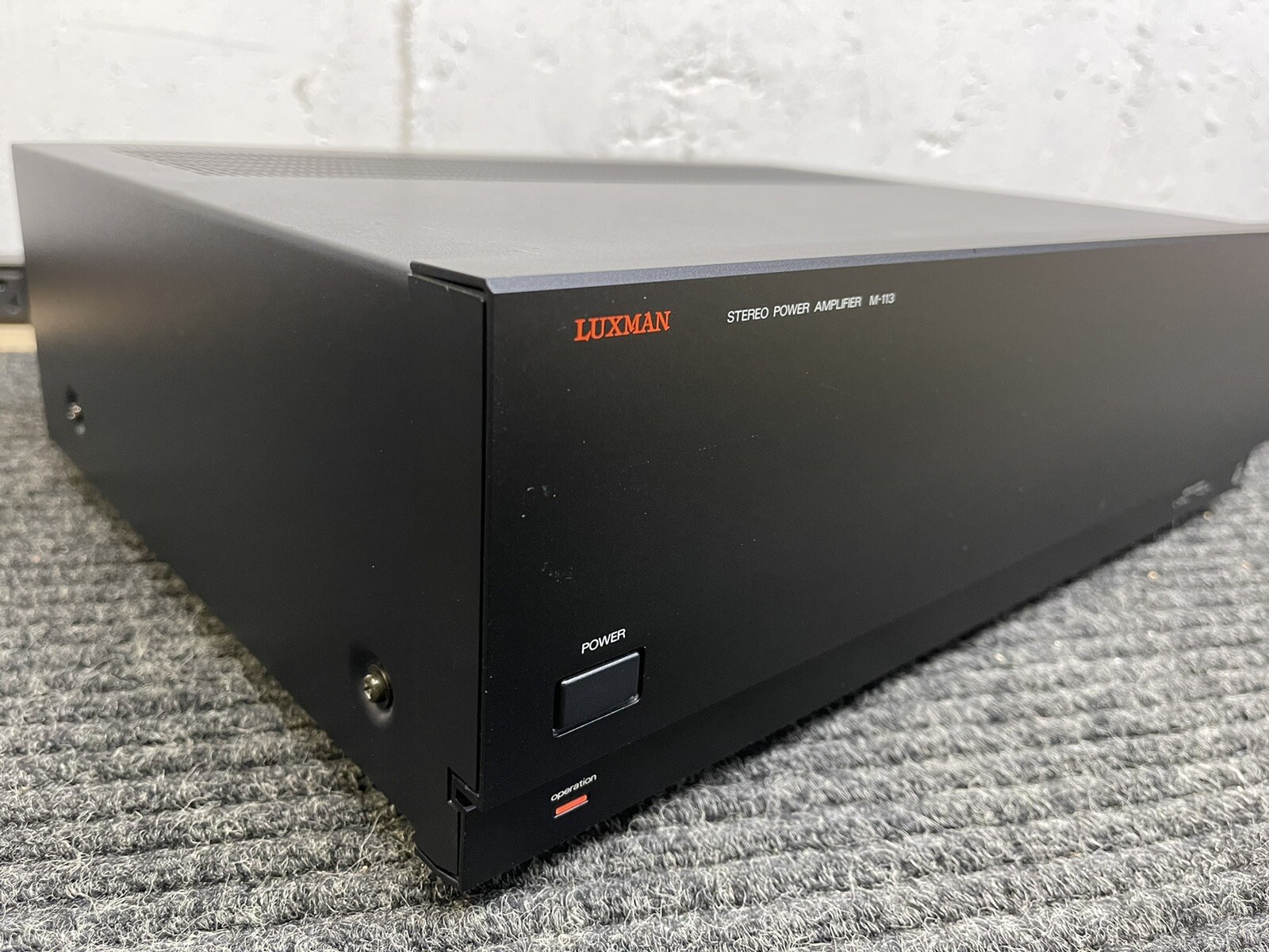 Luxman amplifier m-113 armored vehicle