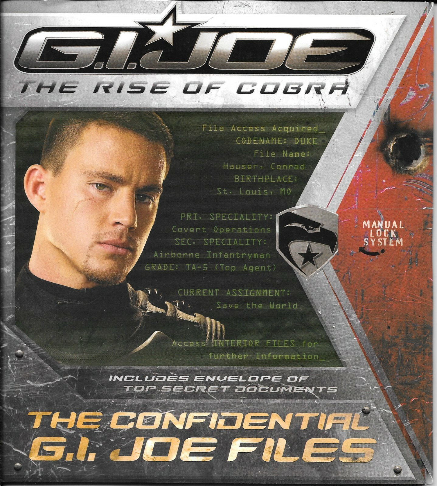 The Rise of Cobra The Confidential GI Joe Files Brian James kids book ...