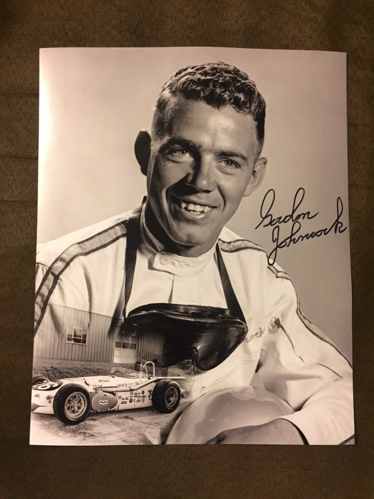 Gordon Johncock Signed Indy 500 Indianapolis 8 X 10 Photo Autographed ...
