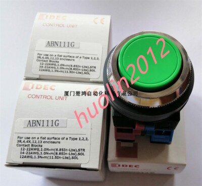 1pcs New IDEC button switch ABN111G | eBay