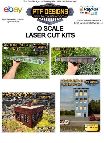 O Scale YARD OFFICE Building KIT - Use With Millhouse Turntable - MTH ...