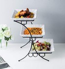 Porcelain Baking Set With Stand Tiered Serving Stand 3 Tier Buffet ...