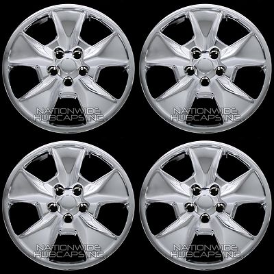 4 CHROME 2011-2015 Ford Explorer 17" Wheel Covers Rim Hub Caps 5 Spoke ...