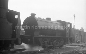 Cardiff East Moors Guest Keen 0-6-0ST no.15 12.9.1951 Railway Negative ...