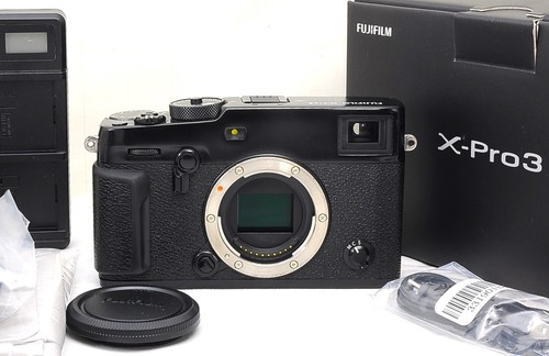 Fujifilm X-Pro3 [Very Good - Refurbished] Black Digital Camera With W ...