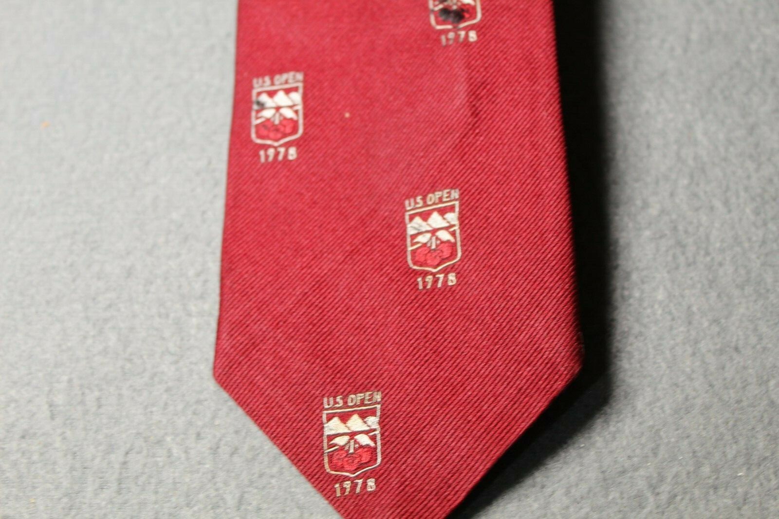1978 US Open Golf Tournament Tie by Robert Talbott Ha… - Gem