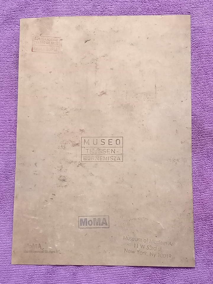 Francis Bacon Drawing on paper (Handmade) signed and stamped mixed ...