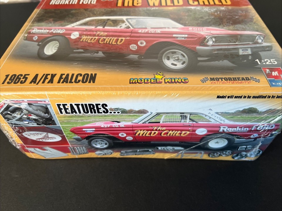 AMT Model King 1965 A/FX Falcon The Wild Child 1:25 Model Kit NEW ...