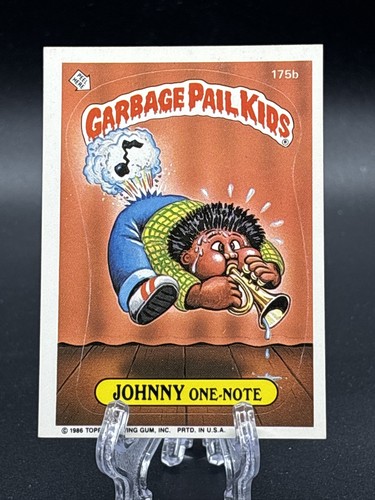 1986 Topps Garbage Pail Kid Johnny One-Note R28170 | eBay