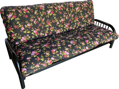 Full Futon Covers, Mattress Protector, Bed Slipcovers, Floral Rose ...