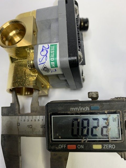 ACORN Air Control Metering Valve 2563-024 Brass Body 2555-100-000 2563 ...
