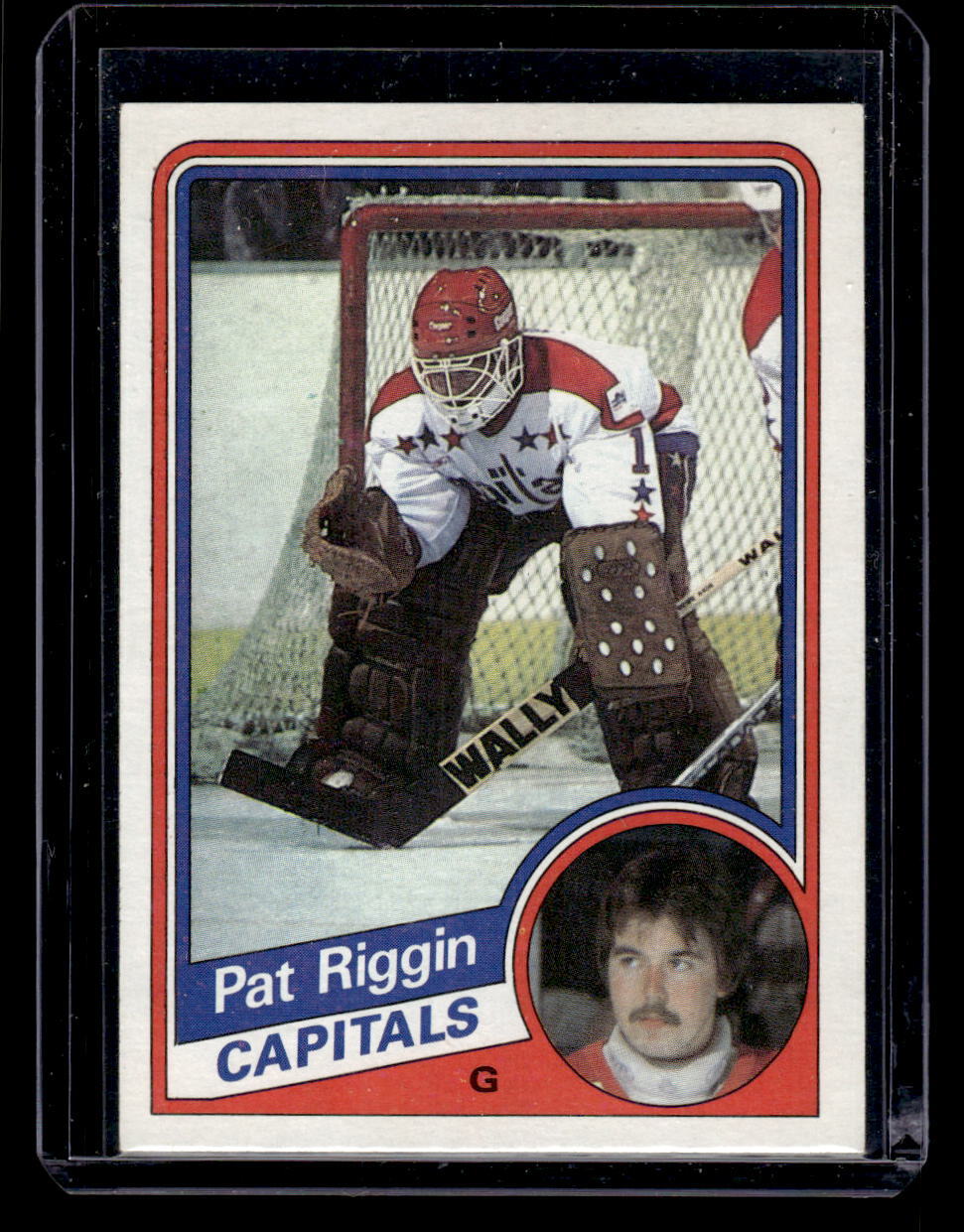 Pat Riggin 1984 Topps #148 Washington Capitals | eBay