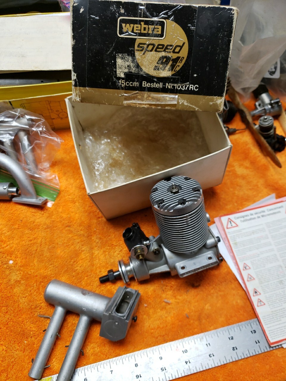 Webra Engine - Webra 91 Speed RC - PART 1037RC - Nice | eBay