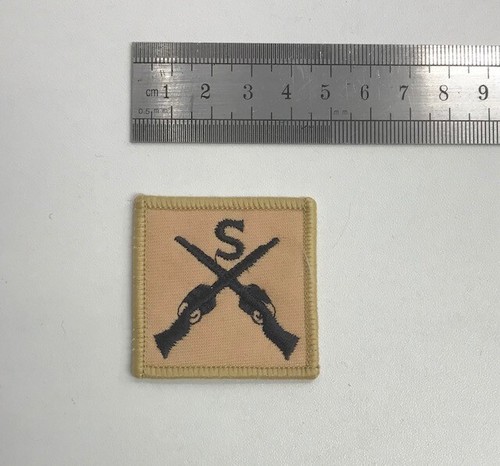 Desert Sniper Crossed Rifles Patch Badge TRF, Hook & Loop Option, T28 ...