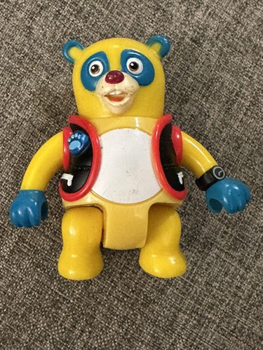 Special Agent OSO Yellow Panda Bear Figure | eBay