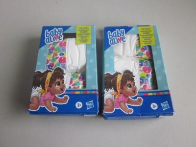 New in Box Baby Alive Replacement Diapers 4 in Package 2 Packages | eBay
