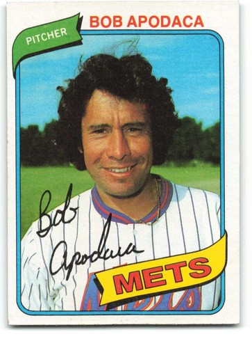1980 Topps #633 Bob Apodaca NM+ Mets ID:341208 | eBay