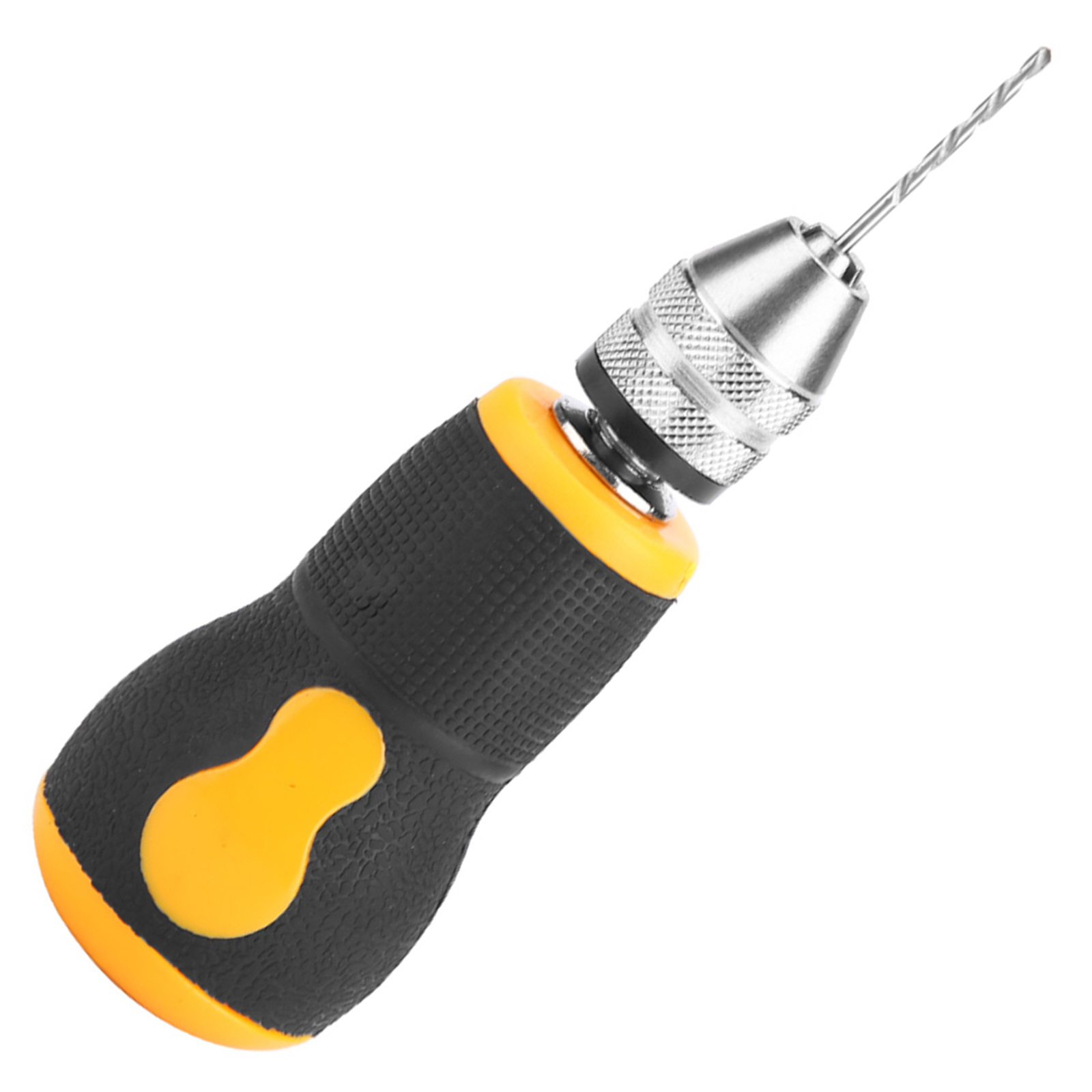 Micro Mini Portable Tool Set Small Hand Drill & 10pcs Drill Bits 0.8-3 ...