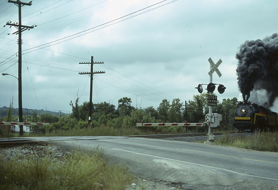 Railroad Slide - Chessie Steam Special #2101 Locomotive 1978 Train ...
