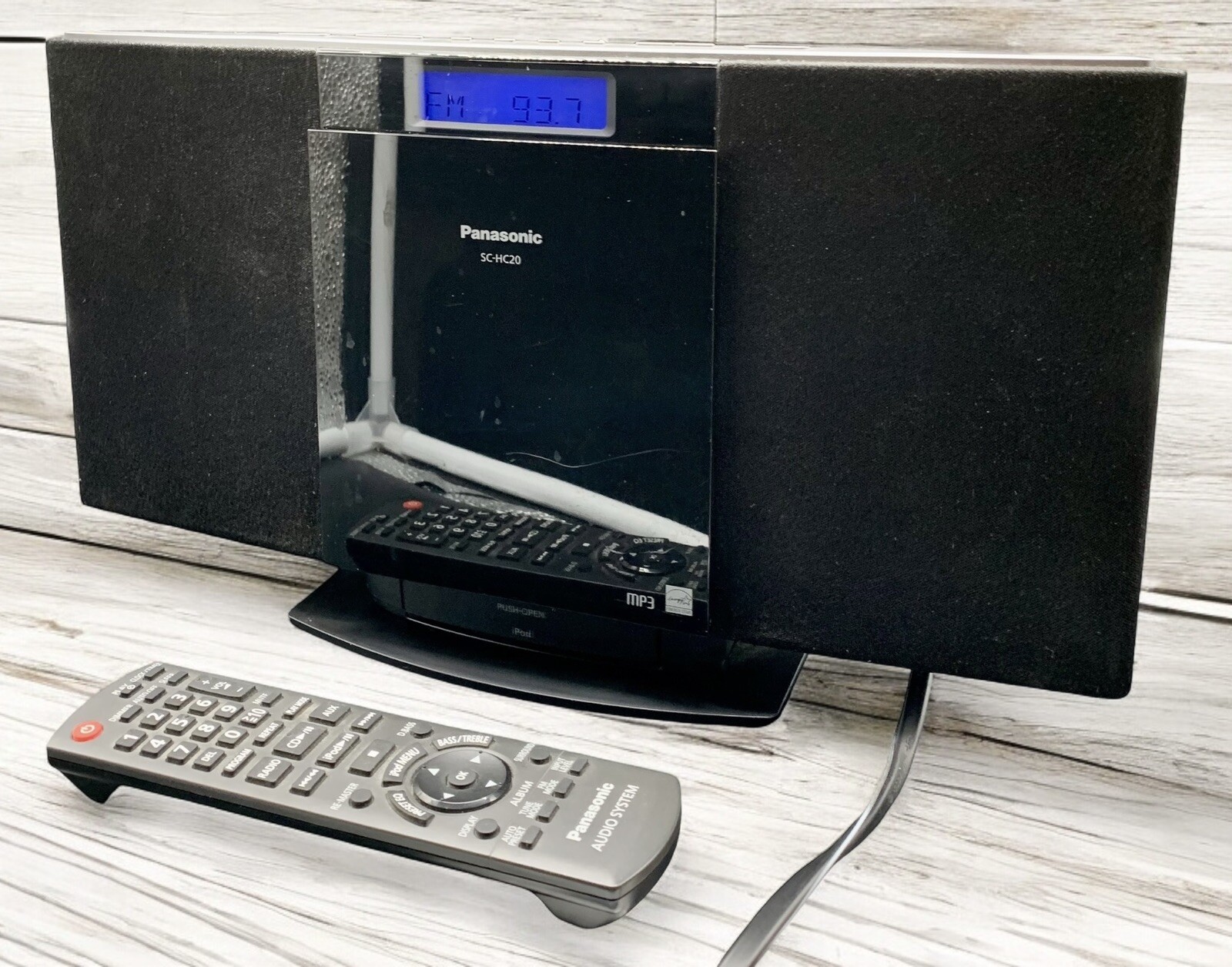 Panasonic Compact Stereo System SC-HC20 Full Range Bass Reflex Speaker ...