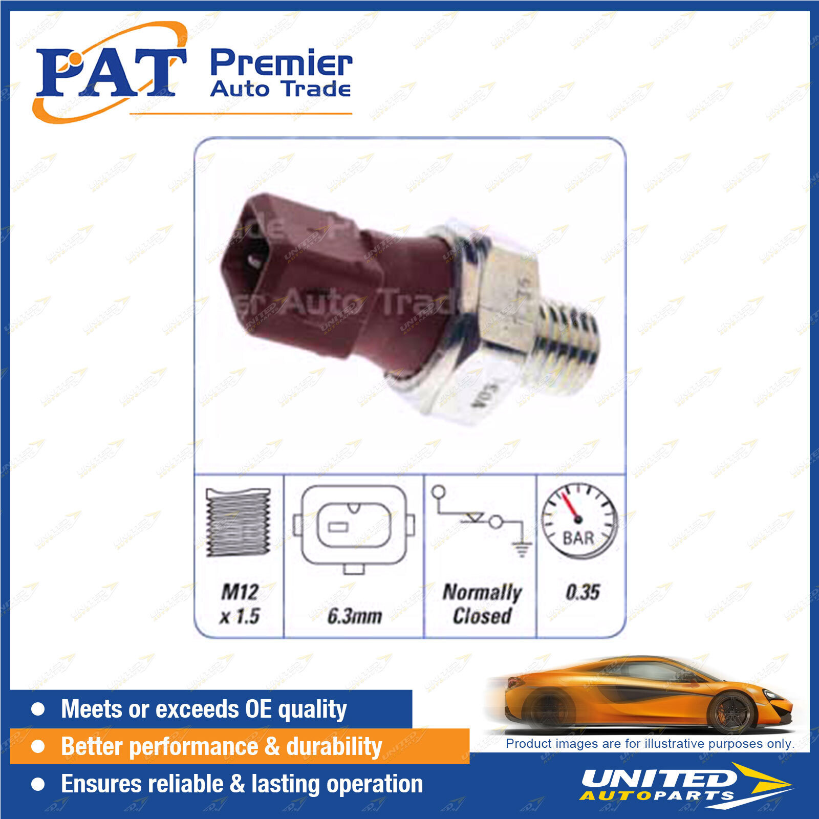 PAT Oil Pressure Switch for BMW 735Li 745Li 760Li E66 F02 750i F01 ...