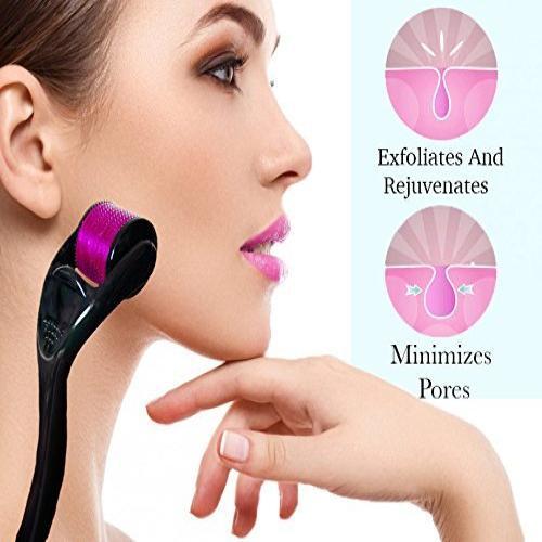 Healthy Care 540 Derma Roller Needle Instrument for Face Titanium Skin ...