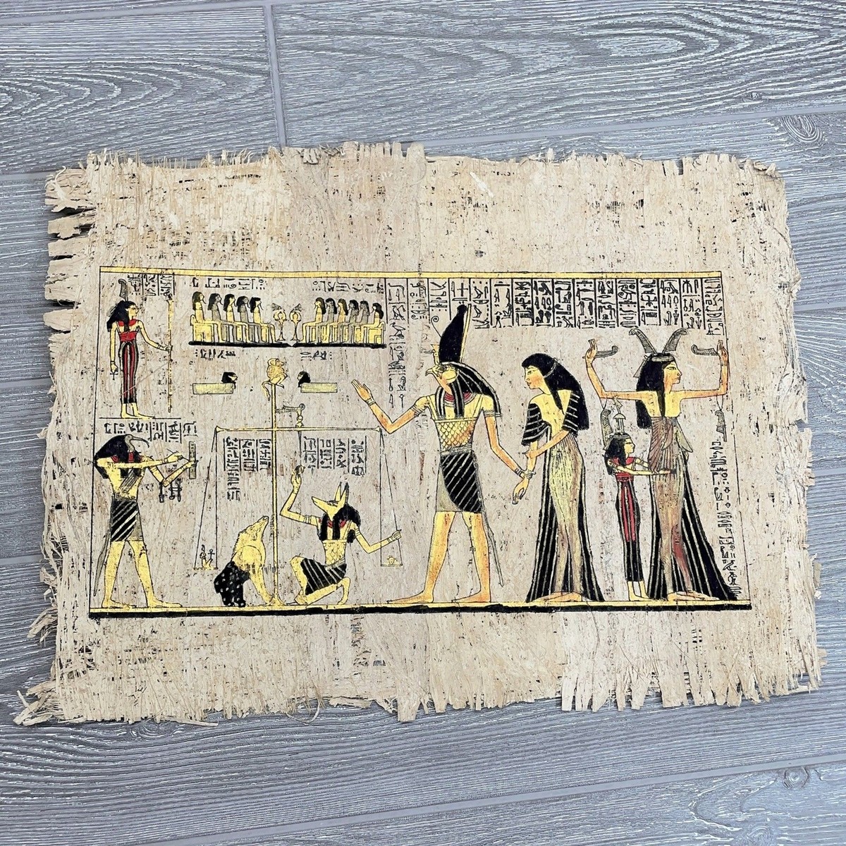 Anubis Ancient Egyptian Papyrus