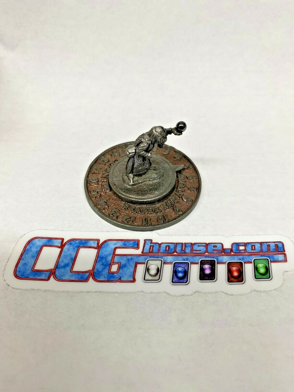 Scrye Reaper 1994 Wizard w/Orb Bronze Life Counter - Magic MTG ...