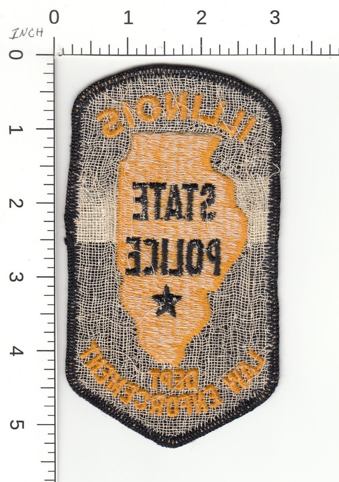 VINTAGE ORIGINAL ILLINOIS STATE POLICE DEPARTMENT LAW ENFORCEMENT CC ...