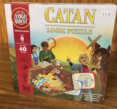 LogiQuest: Catan Logic Puzzle Board Game - New & Sealed | eBay