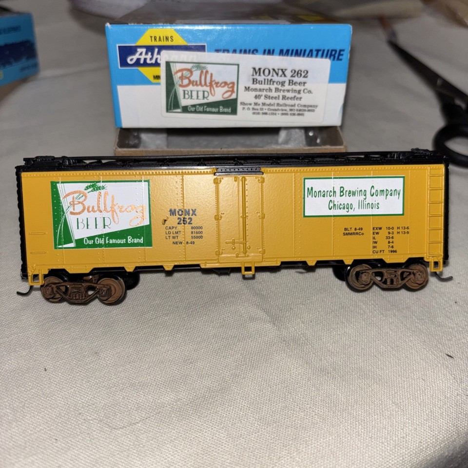 Ho Scale Beer Reefer Cars Set Of 4 As Seen In Pictures | eBay