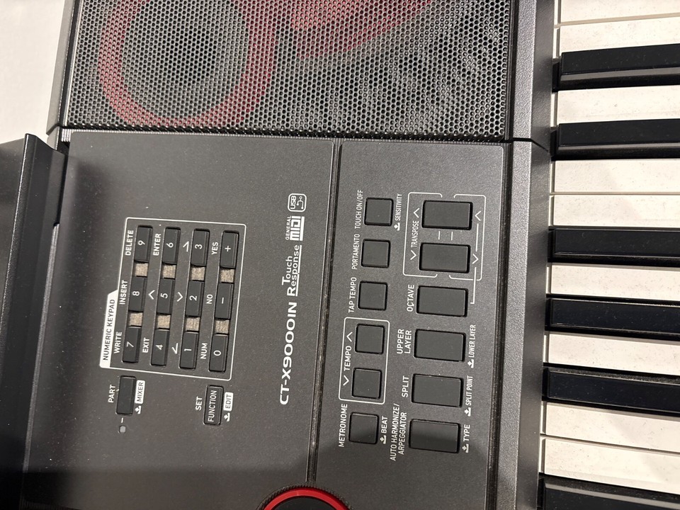 Casio CTX 9000IN 61 Key Keyboard with Original Box - Moderately Used | eBay