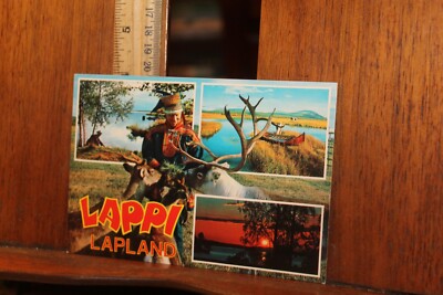 Vintage Post Card Lappi Lapland Suomi Finland | eBay