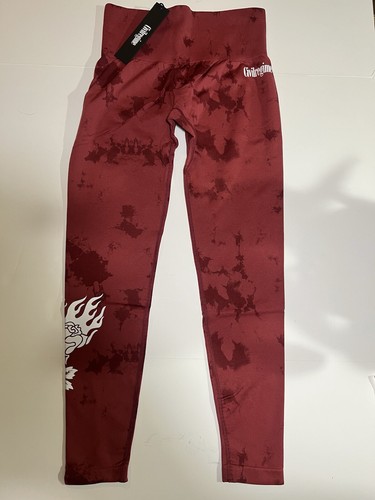 CIVIL REGIME BLUSH RED REAPER WASH KELLY SEAMLESS LEGGING SIZE SMALL | eBay