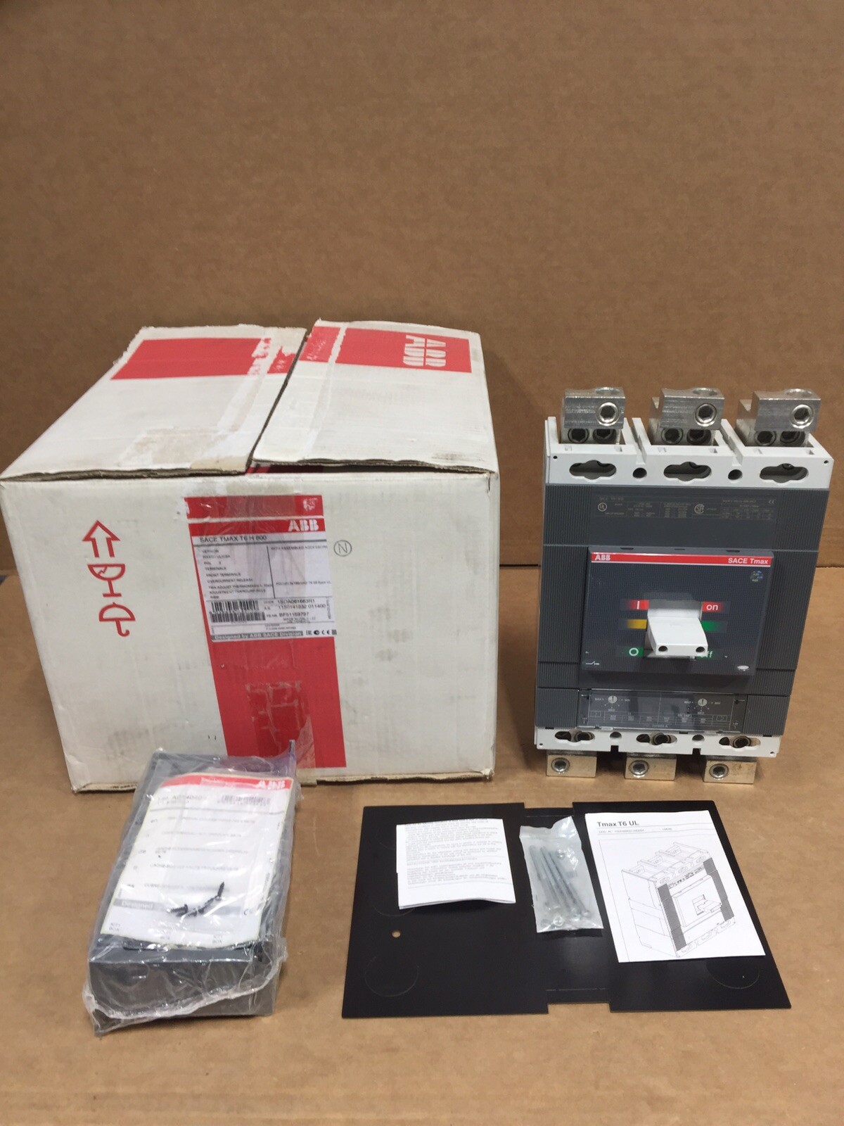 HOUSTON STOCK NEW ABB T6H800TL SACE TMAX T6H 800A FREE 2 DAY AIR BUY ...