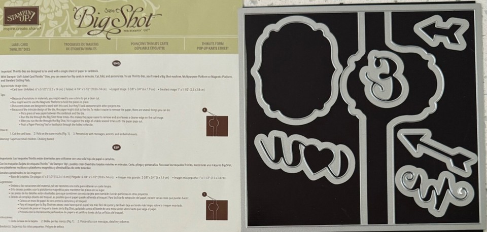 STAMPIN’ CUT & EMBOSS - ASSORTED DIES & FRAMELITS | eBay