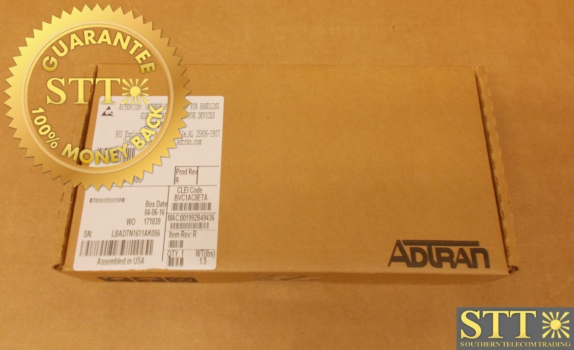 1187016F1 ADTRAN TA5004 MSM20 2-10G ETHERNET 2x-10G SFP MODULE TOTAL ...