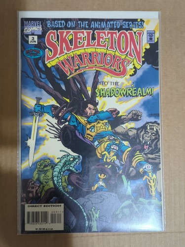 Marvel Comics Skeleton Warriors #3 1995 Animated Series new | eBay