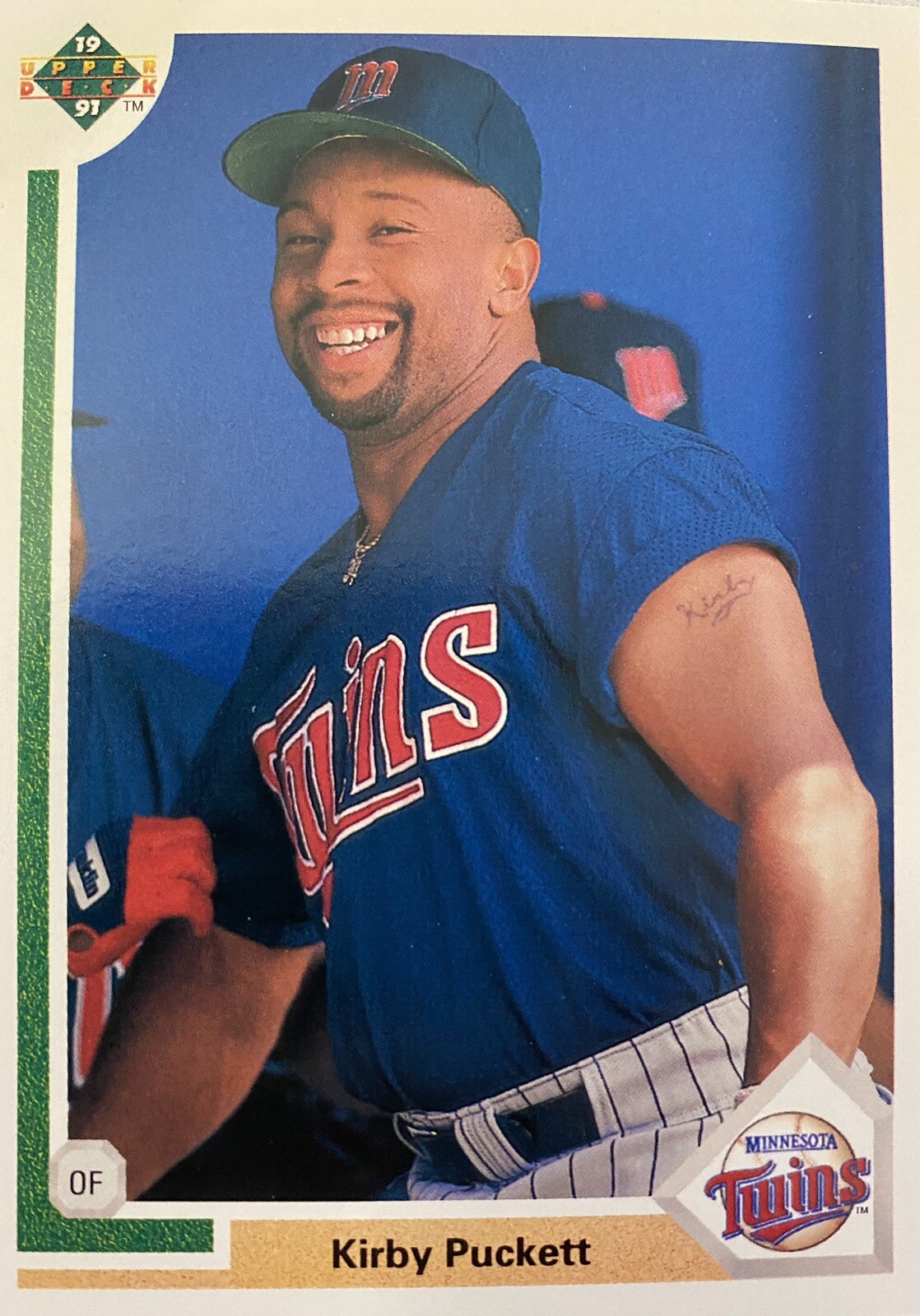 1991 Upper Deck Kirby Puckett #544 Error Card | eBay