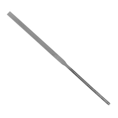 Grobet 6-1/4" - 4 Cut Knurled Handle Equalling Swiss Pattern Needle ...