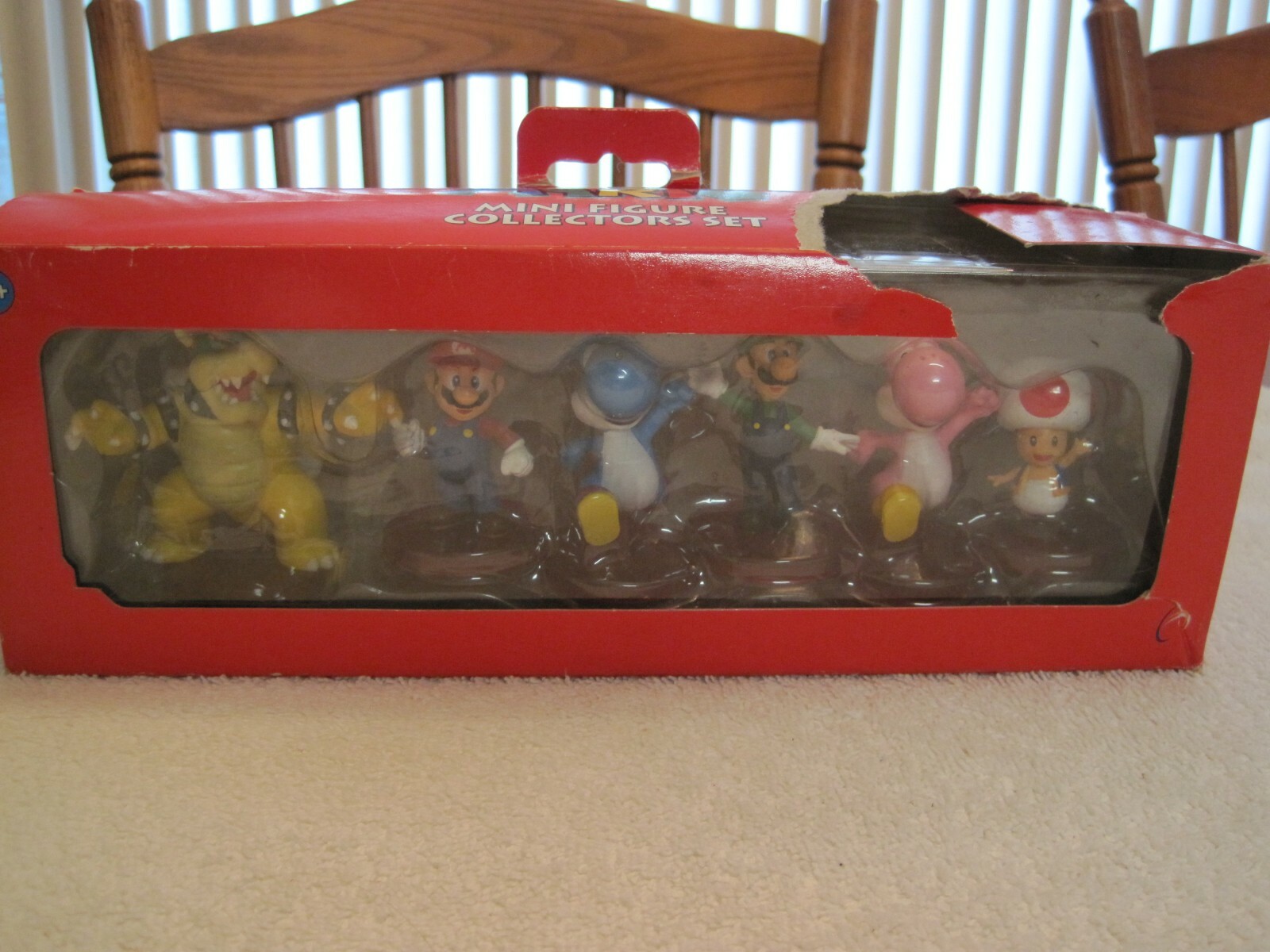 2011 SUPER MARIO MINI FIGURE 6 PACK COLLECTORS SET--NEW | eBay