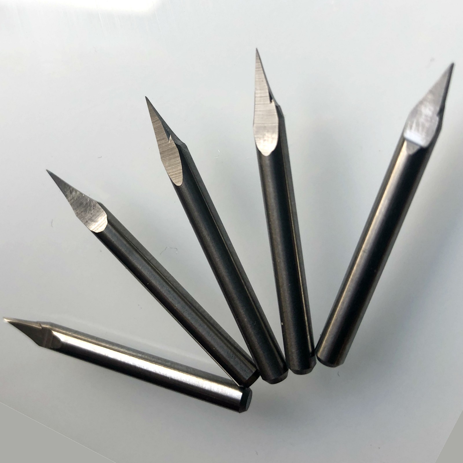 5 CARBIDE USED MINI GRAVER LOT ENGRAVER Bit Watchmaker Jewelry Lathe ...