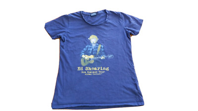 Ed Sheeran -Ed Shearing NZ Tour T-Shirt Size M | eBay Australia